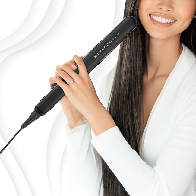 Stay-Temp Titanium 1 Inch Flat Iron - Stylecraft | CosmoProf