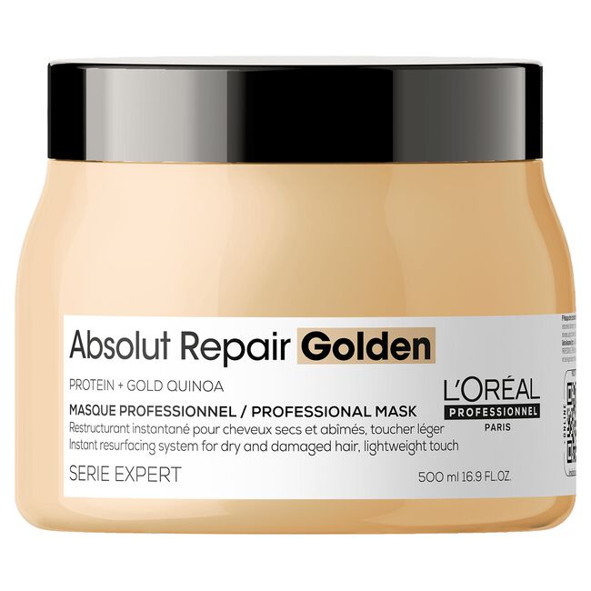 Absolut Repair Resurfacing Golden Mask - L'Oreal Professionnel | CosmoProf