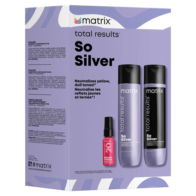 Total Results So Silver Trio - Matrix | CosmoProf