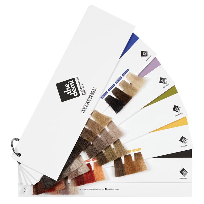 paul mitchell colour chart