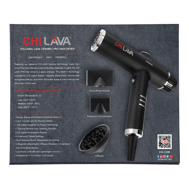 LAVA PRO Hair Dryer-CHI | CosmoProf