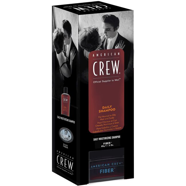 Elvis Daily Shampoo & Fiber Duo - American Crew | CosmoProf