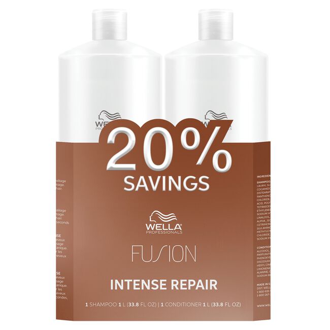 Fusion Intense Repair Liter Duo - Wella | CosmoProf
