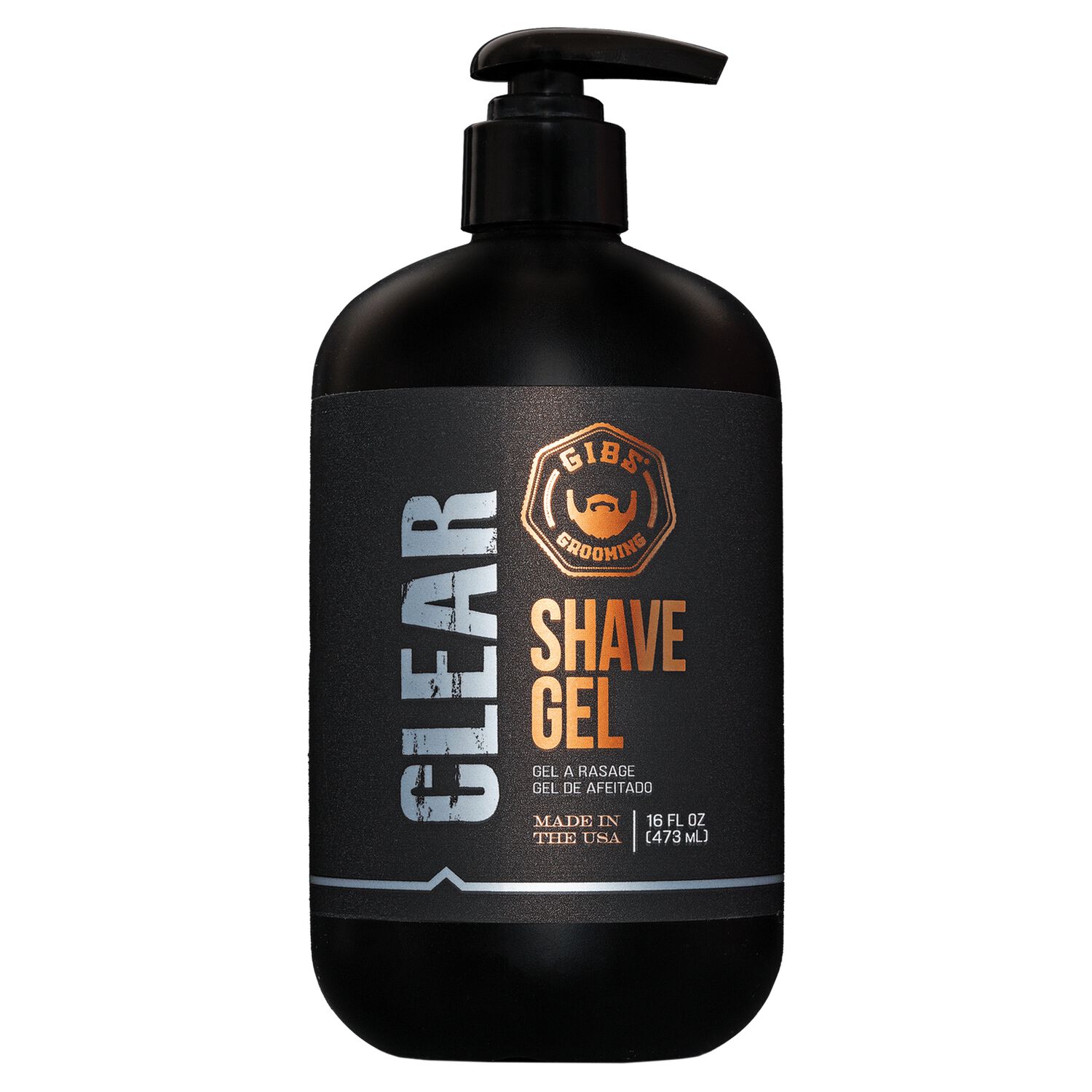 Clear Shave Gel - GIBS Grooming | CosmoProf
