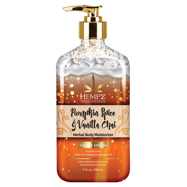 Pumpkin Spice & Vanilla Chai Herbal Body Moisturizer - Hempz | CosmoProf