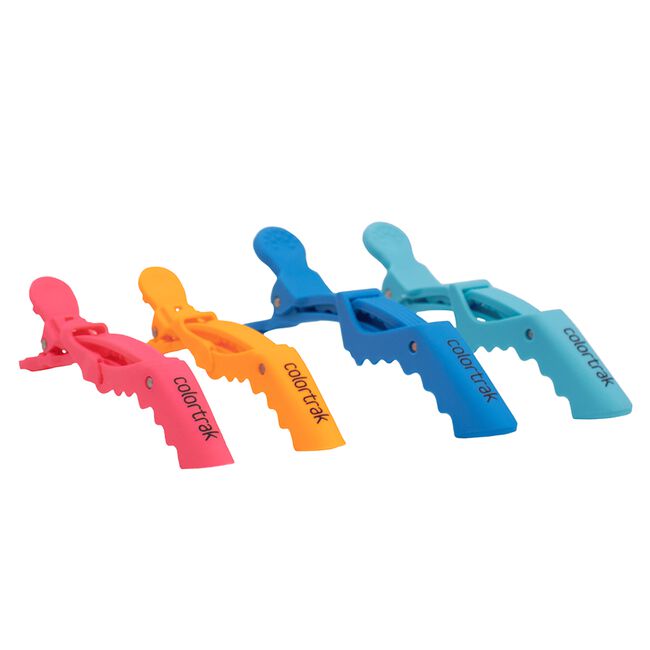 Rubberized Croc Clips - Colortrak | CosmoProf