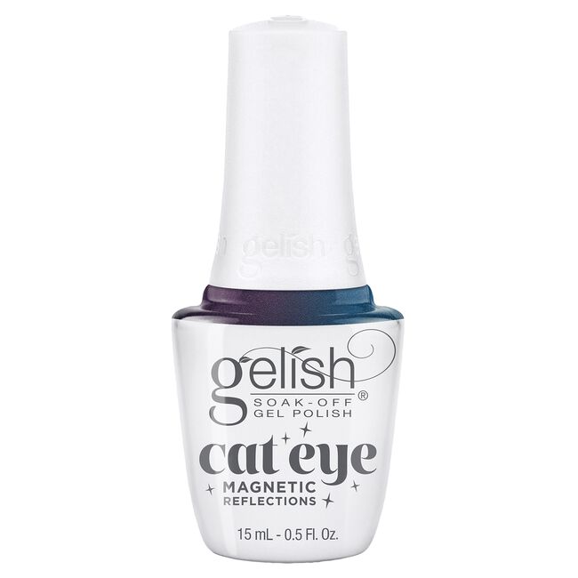 Blue Eclipse Cat Eye Magnetic Reflections Soak-Off Gel Polish - Gelish ...