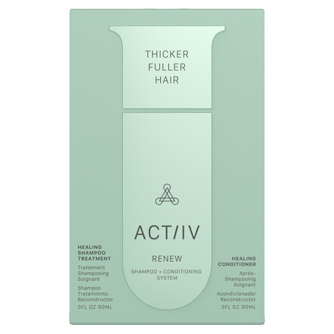 Renew Healing Shampoo + Conditioning Trial System - ACTiiV Hair Science ...