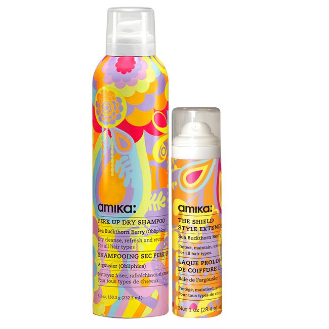 Perk Up Dry Shampoo with The Shield Mini - amika | CosmoProf