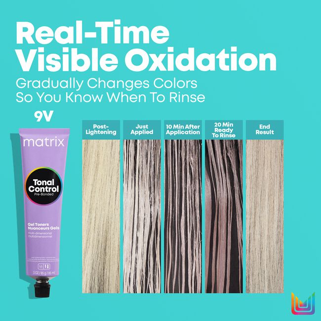 6NGA Bronde Baby Tonal Control Pre-Bonded Acidic Gel Toner - Matrix ...