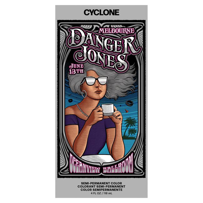Cyclone Silver Semi-Permanent Hair Color - Danger Jones | CosmoProf