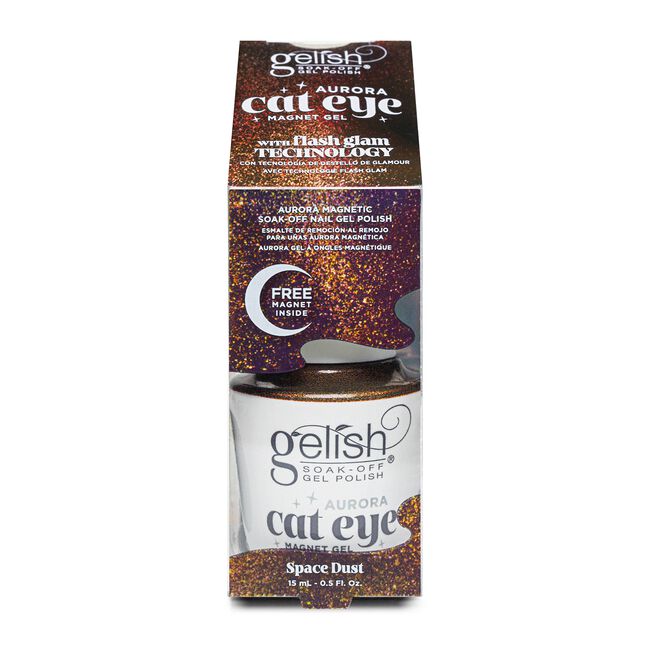 Space Dust Aurora Cat Eye Magnet Soak-Off Gel Polish - Gelish | CosmoProf