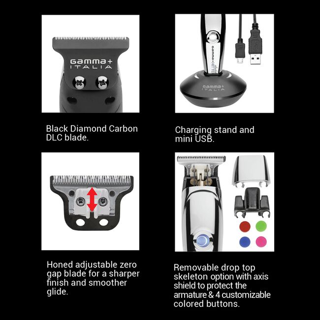 Absolute Hitter Matte Cordless Trimmer - Gamma+ | CosmoProf