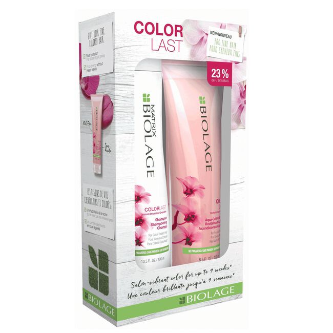 Biolage Colorlast Shampoo with Aqua Gel Conditioner - Matrix | CosmoProf
