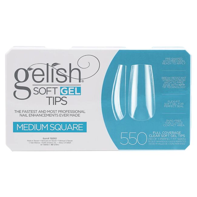 Medium Square Soft Gel Kit - Gelish | CosmoProf