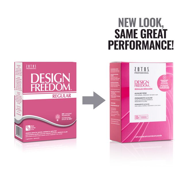 Design Freedom Regular Alkaline Perm: For Normal, Resistant or Gray ...