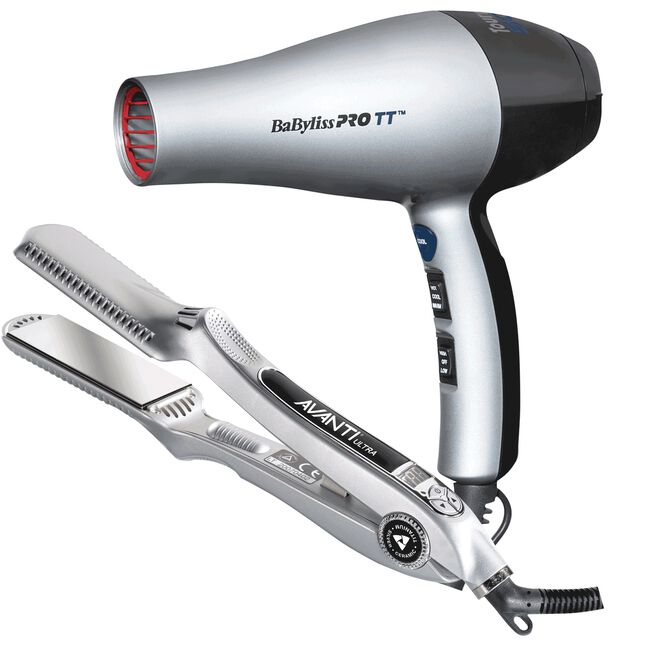 Avanti Ultra Ceramic Flat Iron & BaByliss Tourmaline Dryer - Dannyco ...