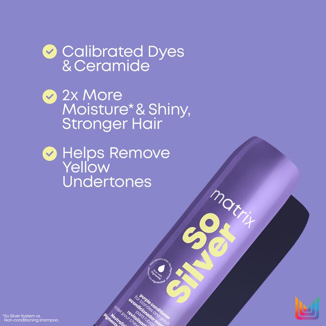 So Silver Purple Conditioner for Blondes & Greys - Matrix | CosmoProf