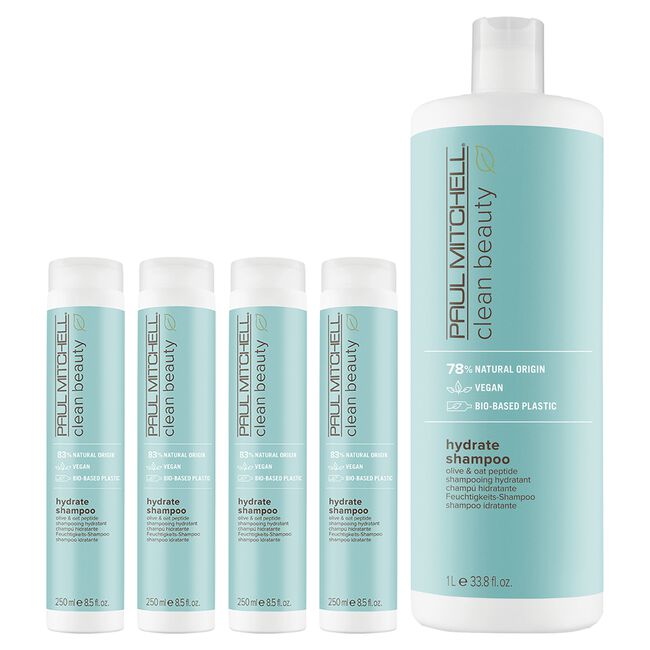 Clean Beauty Hydrate Shampoo Bundle - John Paul Mitchell Systems ...