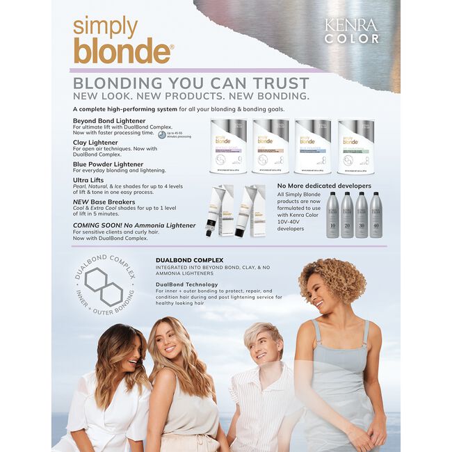 Simply Blonde Blue Powder Lightener - Kenra Professional | CosmoProf
