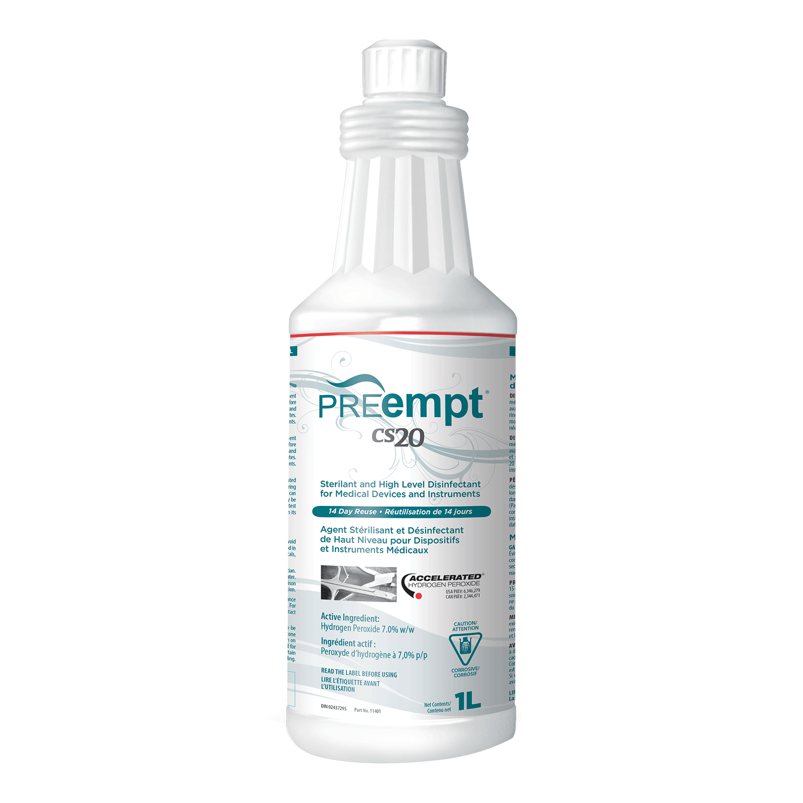 VRX PREempt CS20 Sterilent & High Level Disinfectant - Cosmetic Brands of N. America | CosmoProf
