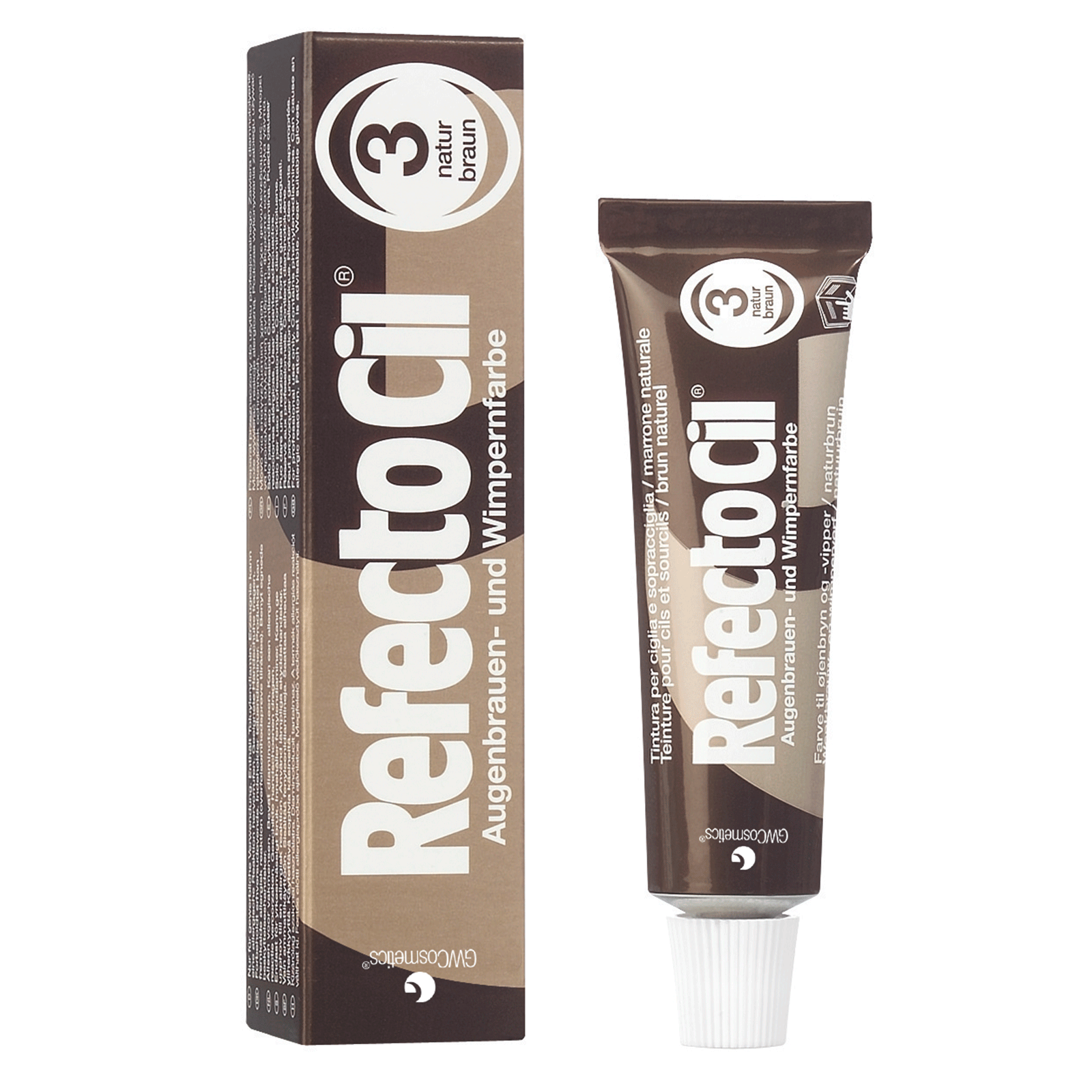 RefectoCil Cream Tint Natural Brown #3 - Cosmetic Brands of N. America ...