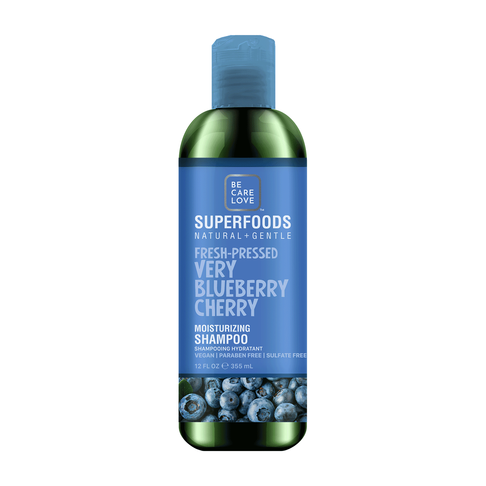 Fresh-Pressed Very Blueberry Cherry Moisturizing Shampoo - Be Care Love ...