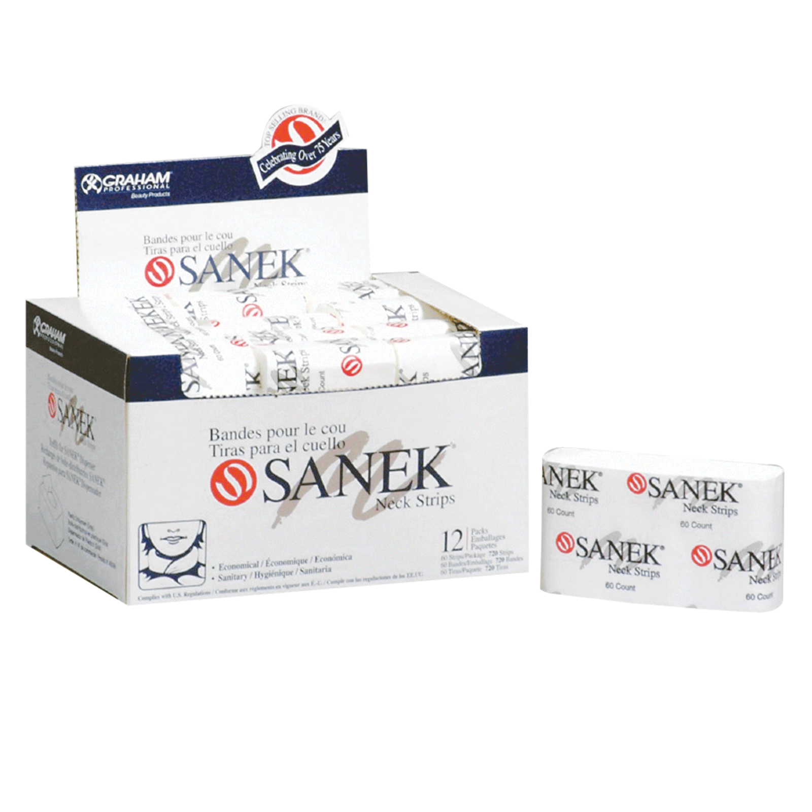 Sanek Neck Strips - Dannyco Sundries | CosmoProf